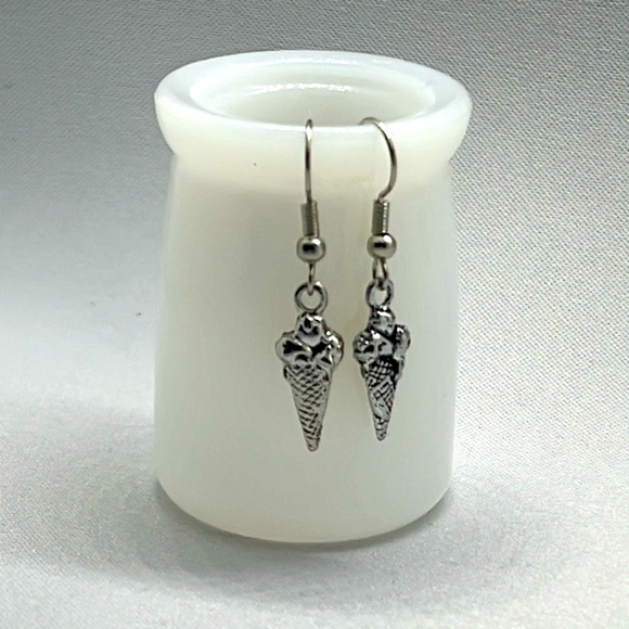 Hand Crafted | Jewelry | Ice Cream Cone Dangle Earrings | Poshmark